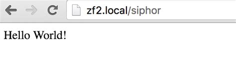 Creating A Module In Zf2 Siphor