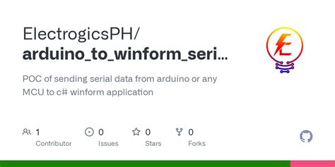 Github Electrogicsph Arduino To Winform Serial Data Poc Of Sending Serial Data From Arduino