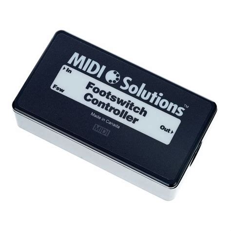 MIDI Solutions Footswitch To MIDI Controller United States