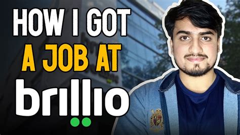 How I Got A Job At Brillio Technologies How To Get Placed At Brillio