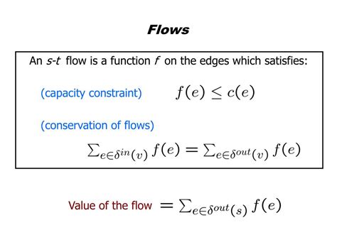 PPT Minimum Cost Flow PowerPoint Presentation Free Download ID