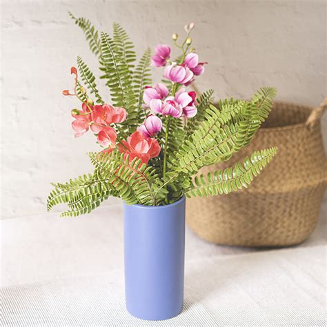 Mokara Orchid Spray Peach 49cmh