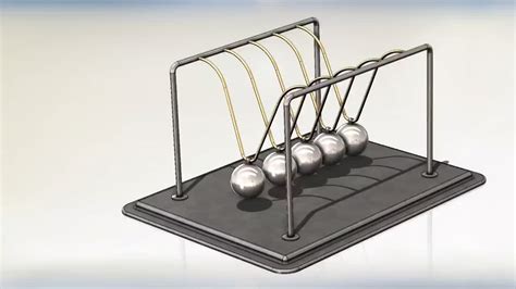 Designing A Newtons Cradle Table Using Solidworks Santhosh S Posted On The Topic Linkedin