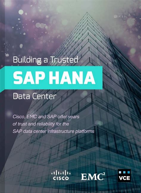 Cisco Data Center And Cloud On Linkedin Building A Trusted Sap Hana Data Center