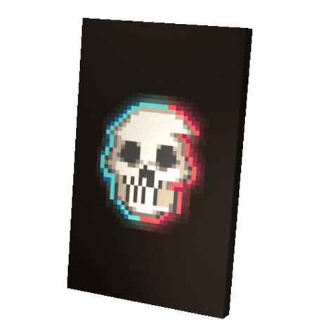 Glitch Skull Cloak Badlion Store