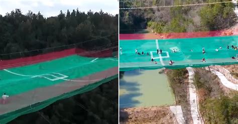Playground Suspended In The Air In China Sparks Safety Concerns