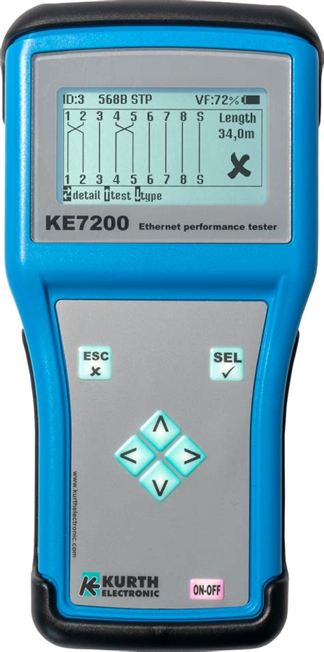 Kurth Electronic Ke7200 Ethernet Performance Tester Uk And Ireland Distributor