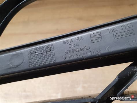 SEAT LEON III 3 LIFT FR KRATKA LEWA PRZÓD 5F0853665J Międzychód