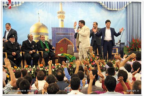 صوت و تصاویر مولودی خوانی سعید حدادیان برای امام رضاع تسنیم