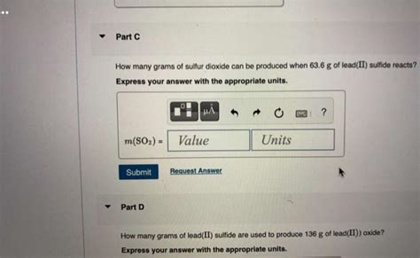 solved part b how many grams of oxygen are required to
