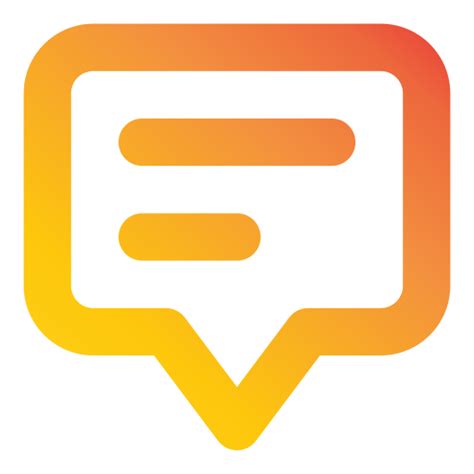 Chat Generic Gradient Icon