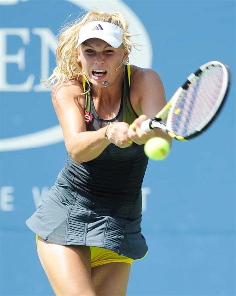 33 Caroline Wozniacki Hottest Upskirt Moment In US Open CELEBRITY SCANDAL