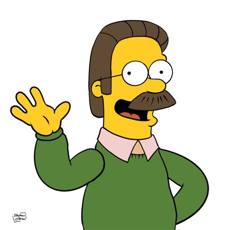 Nedward Ned Flanders Jr The Simpsons By Baileydowns On Deviantart