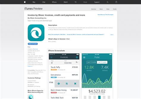 Wave Invoice Generator Invoices Generator Free App Invoice Templates