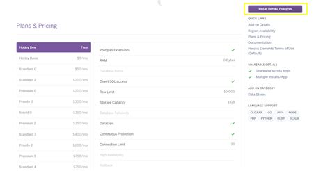 Create Your Free Hosted Postgresql Db On Heroku