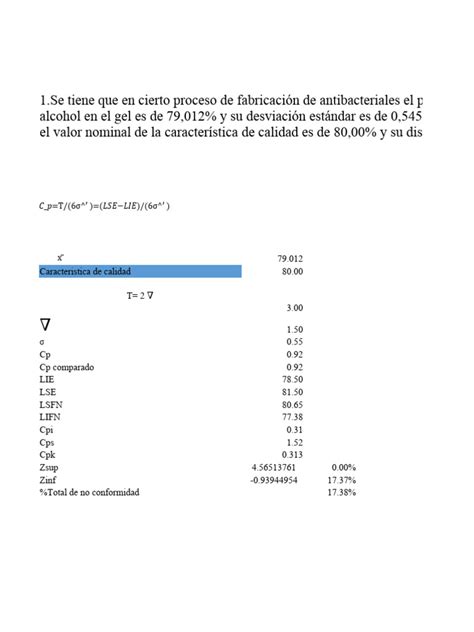 Ejercicios Control De Calidad Leonardo De La Hoz Descargar Gratis Pdf
