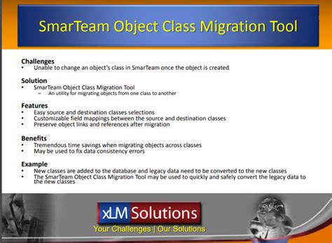 Smarteam Xlm Solutions