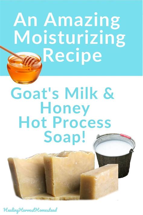 Goat Milk Honey Handmade Soap Hot Process Artofit