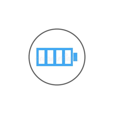 Battery Charging Glyph Icon Web And Mobile Stock Vector