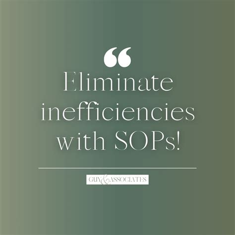 Free Sop Template For Your Workflow Amber Guy Posted On The Topic