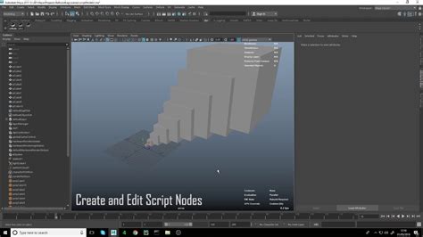 Maya Script Node Editor Youtube