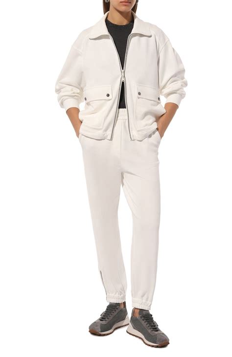 Женские розовые хлопковые джоггеры Miu Miu купить в интернет магазине ЦУМ арт Mjp259 1zf3 F0e18