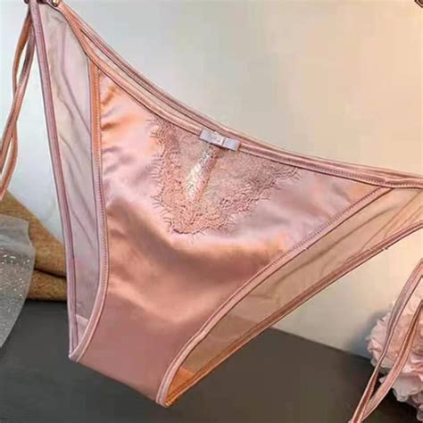 Calcinhas Sem Costura Tipo Seda Suave Para Mulheres Roupas Ntimas