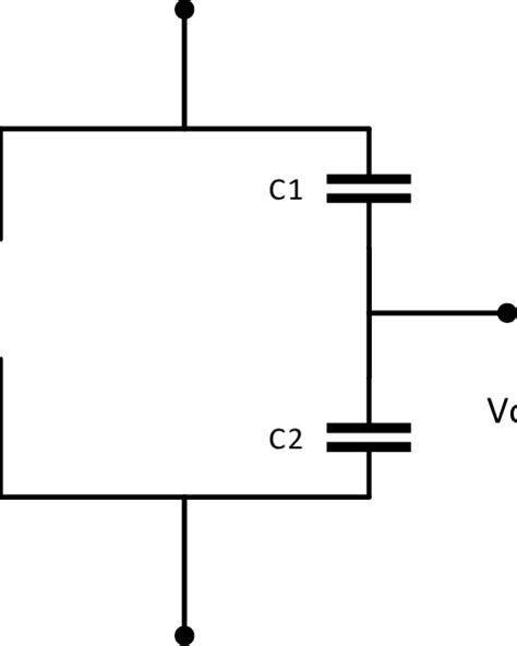 Capacitance Voltage Divider Download Scientific Diagram