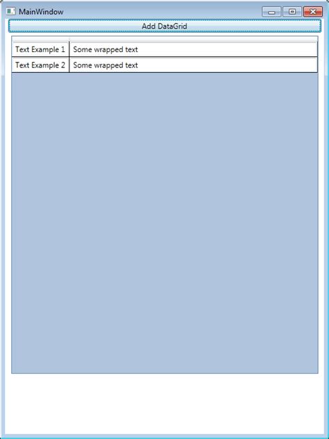 C Resizing Issues With Datagrid Containing Wrapping Textblocks