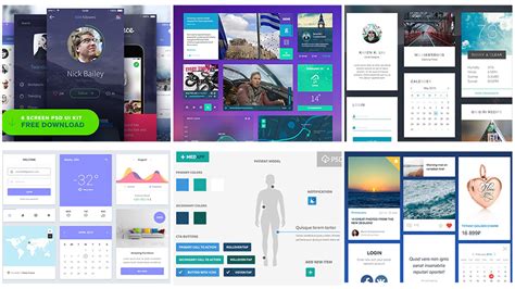 20 free highly usable ui kits for your next project