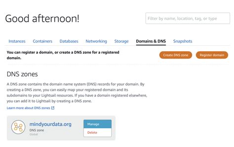 Lets Encrypts Certificate In Aws Lightsail Mind Your Data
