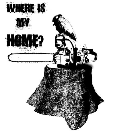 Deforestation Stencil Alex Slentz Electronic Media