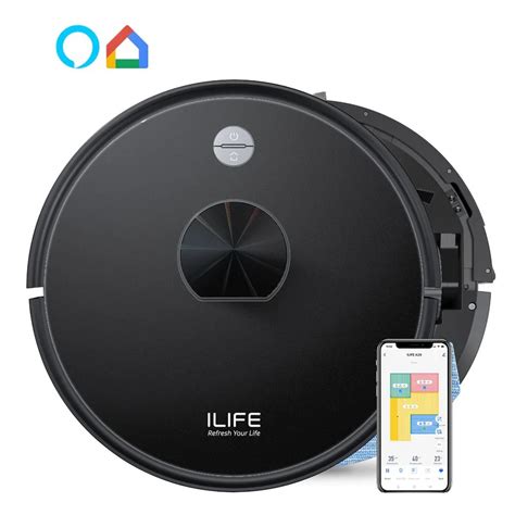 რობოტი მტვერსასრუტი Ilife A20 Robot Vacuum Cleaner Black Veli Store
