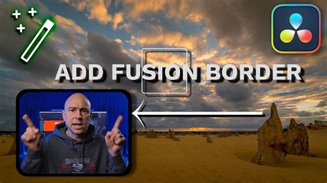 easy fusion how to create border in davinci resolve 18 fusion — jason