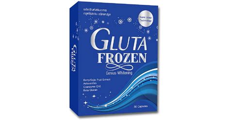 Gluta Frozen Genius Whitening Nano Licaptechnology 30 Capsules Product
