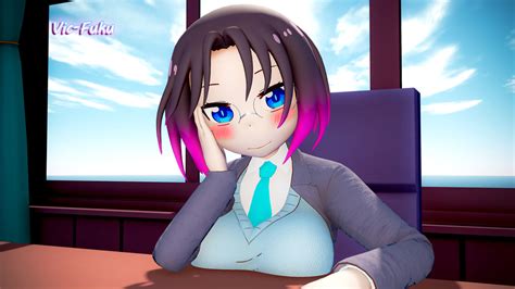 Mmd Elma Happily Listening To You By Vic Fuku On Deviantart