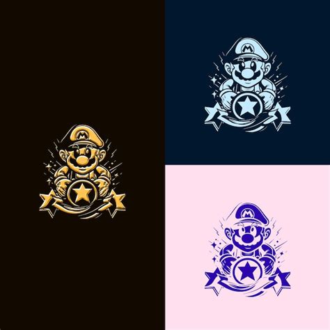 premium psd three different logos with the words quot the name of the