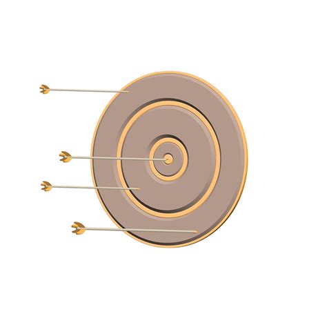 Dart Board Or Marketing Business Targeting PNG