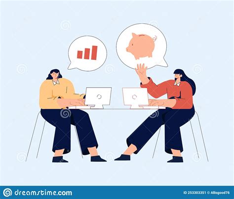 Calculate Expenses Isolated Cartoon Vector Illustrations