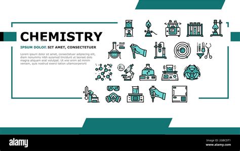 Chemistry Laboratory Landing Header Vector Stock Vector Image And Art Alamy