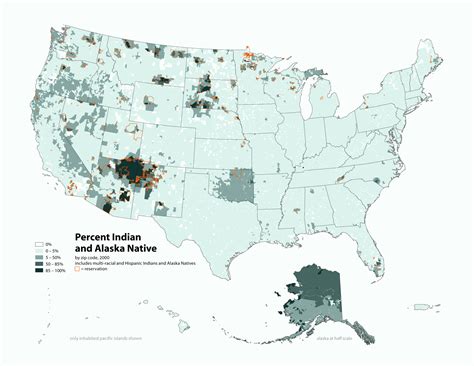 Self Reported American Indian And Alaska Native Population As Percent