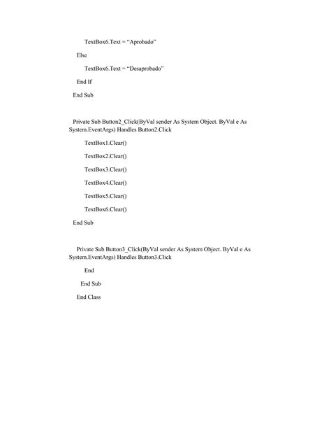 Ejercicio De Visual Basic If Then Else Pdf