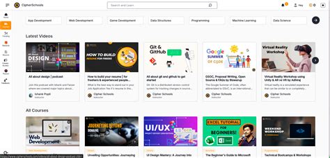 top courses on programming cipherschools