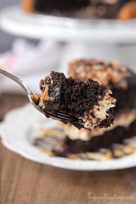 Sinful Samoa Cake Beyond Frosting