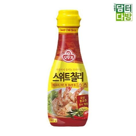 오뚜기 스위트 칠리 소스 280g X 3개 티몬