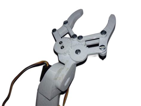 Blue Or White Arduino Robot Arm For Development ONLY D PRINTED PARTS At Best Price In Arakkonam