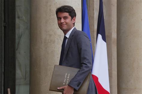 France Gabriel Attal nommé Premier ministre à la place d Elisabeth
