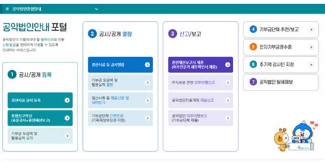 공익법인 공시 의무 세무사 행정사 네이버 블로그