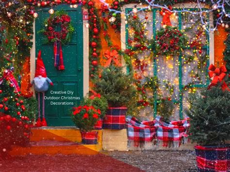 Creative Diy Outdoor Christmas Decorations