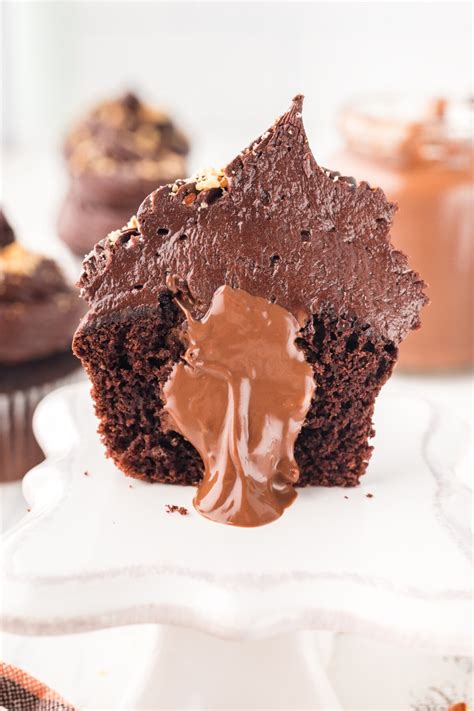 Chocolate Filled Cupcakes Recipe Kitchen Fun With My 3 Sons